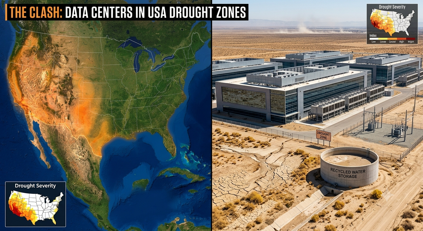 Why America’s AI Data Center Boom Is Expanding Across Water-Stressed ...